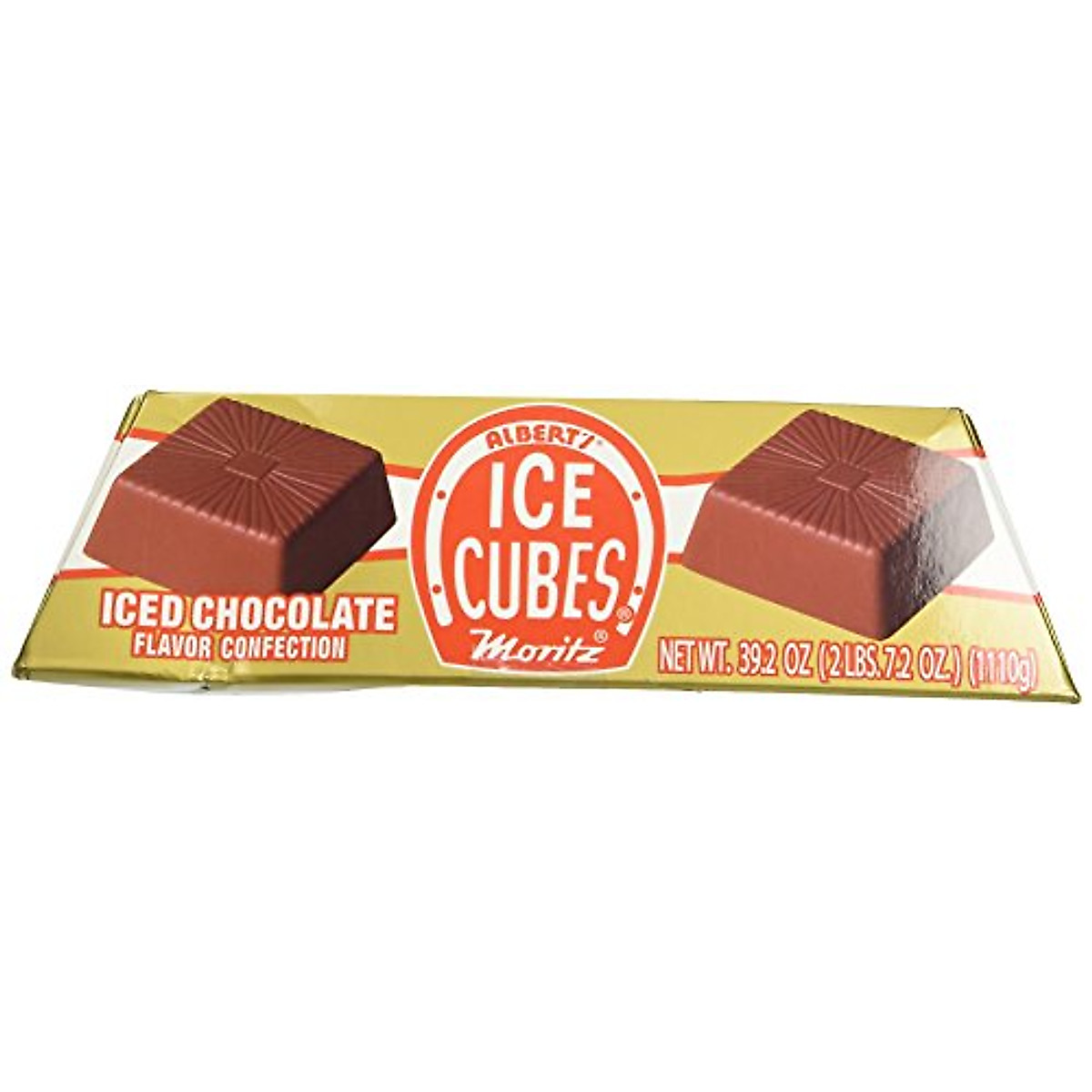 Albert's Chocolate Ice Cubes 100 Count Tray