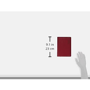 LETTS Milano Weekly Planner, A5 Size, 12 Months, January to December, 2023, Week-to-View with Appointments, 8.25" x 5.875", Red (CTO3XURD-23)