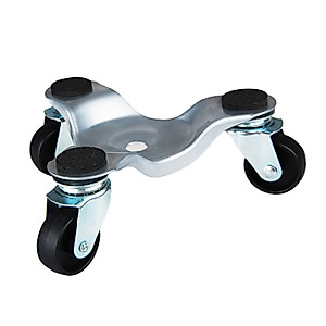 RVPECHWJ 2pcs Dolly cart Heavy Duty cart Transport Roller Dolly t Tool casters Tool for Moving Move Tool Tool Moving Artifact Home appliances Furniture Wheeled Mobile cart Casters(Color:As Shownx3pcs,