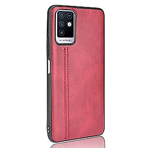 Phone Case for Infinix Note 10, Case for Infinix Note 10 Cow-Like PU Leather Style Protector Cover, Non-Slip Shockproof Cover for Infinix Note 10 Case