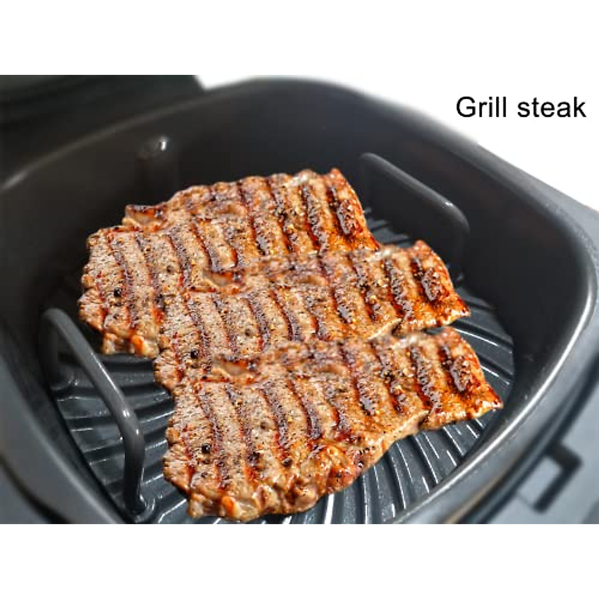 RAMLLY Replacement Grill Grate Ninja Foodi AG301,Accessories Ninja Foodi 5-in-1 Indoor Grill,Grill Griddle Ninja Foodi AG300, AG300C,AG301C, AG302, AG400,IG301A,IG302Q,IG350Q,LG450CCO,LG450CO