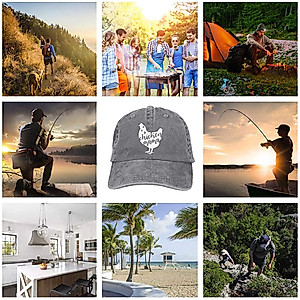 Chicken Mama Hat, Farm Hen Baseball Cap Vintage Washed Distressed Denim Adjustable Dad Hats (Chicken Mama Black, one size)