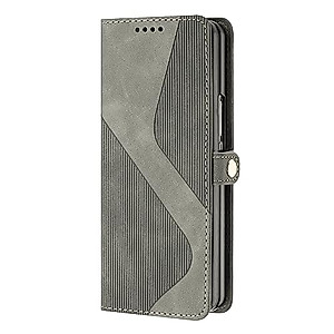 Phone Flip Case Wallet Case for Samsung Galaxy Z Fold 5 2023, Compatible with Samsung Galaxy Z Fold 5 Case [TPU Shockproof Interior Case]PU Leather Case with Magnetic Flip Cover phone protection ( Col