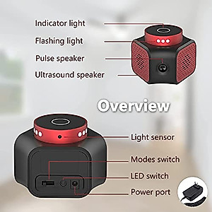 Virine Mice Repellent Plug-ins, Rodent Squirrels Repellent Indoor Ultrasonic Pest Repeller Mouse Deterrent Rat Control for Home Attic Garage RV