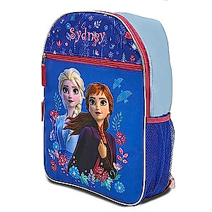 DIBSIES Personalized Backpack Lunch Box Combo created using Disney Frozen Backpack Lunchbox Combo