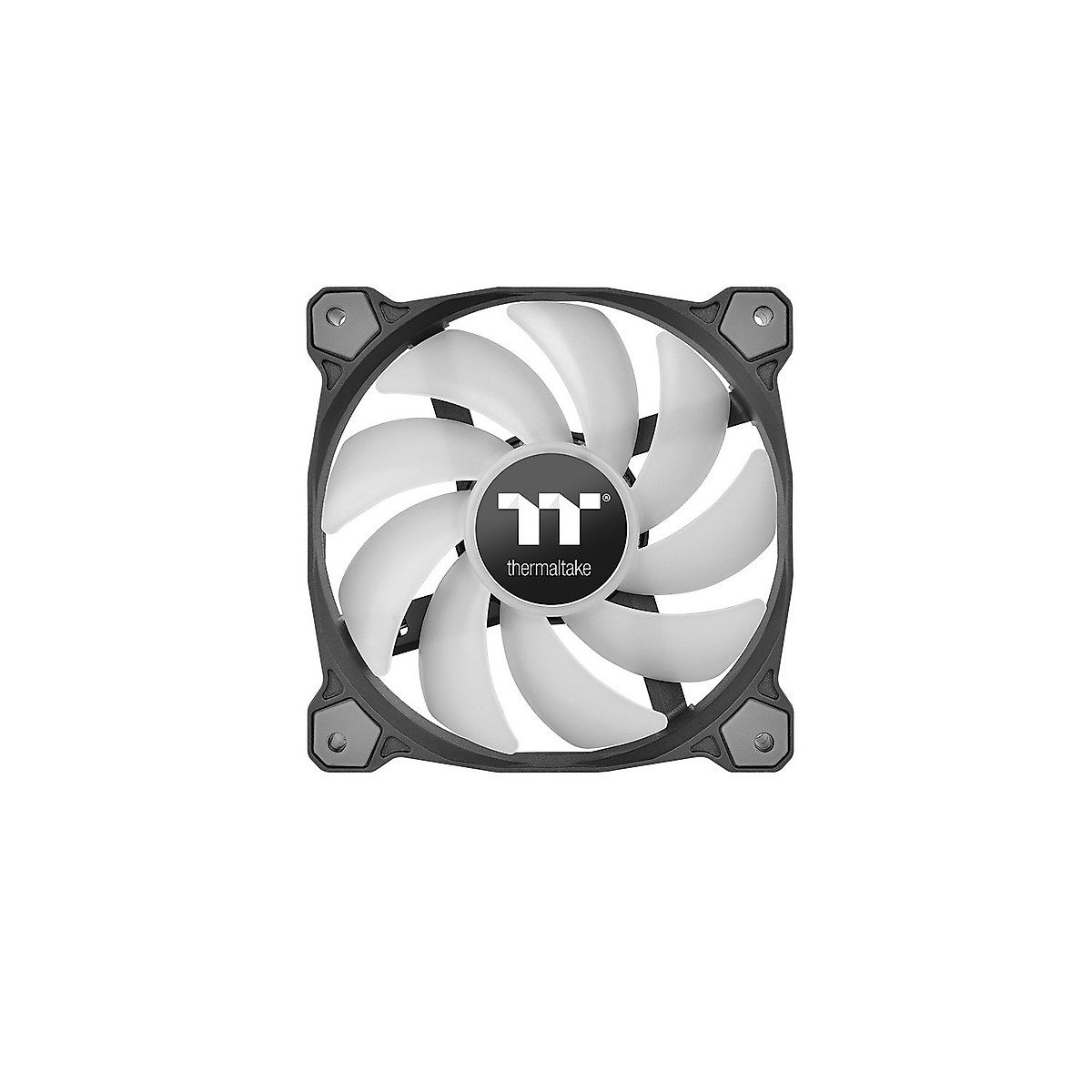 Thermaltake CL-F063-PL12SW-A Ventilateur Pure Plus RGB 12 TT 3 Pack - Black