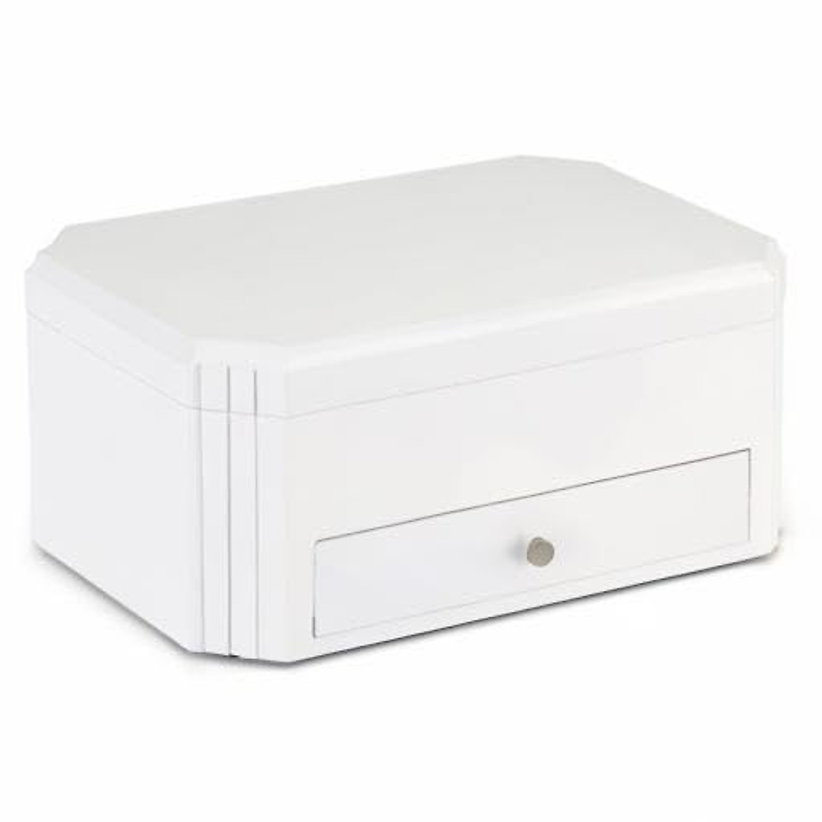 Reed and Barton White Lea Jewelry Box, 8.90 LB