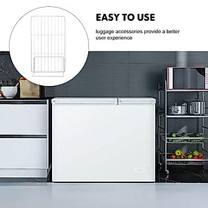 PRETYZOOM Refrigerator Divider Wire Dividers for Freezer Adjustable Mesh Dividers Shelf Freezer Space Separator Freezer Dividing Partition