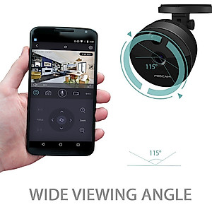 Foscam C1 HD 720P WiFi Security IP Camera with iOS/Android App, Super Wide 115° Viewing Angle, Night Vision Up to 26ft, PIR Motion Detection