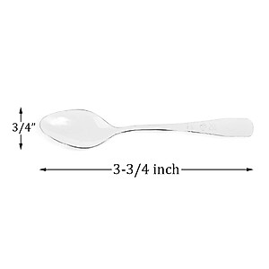 Kingrol 100 Count Mini Dessert Cups with Spoons, 2.3 oz. Disposable Clear Bowls for Mousse, Puddings, Appetizers, Sauces