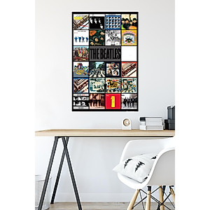 Trends International 24X36 The Beatles - Albums Wall Poster, 24" x 36", Unframed Version
