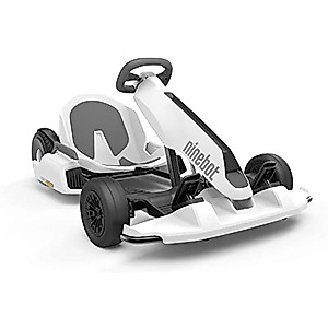 Segway Ninebot S (White) and GoKart Drift Kit Bundle