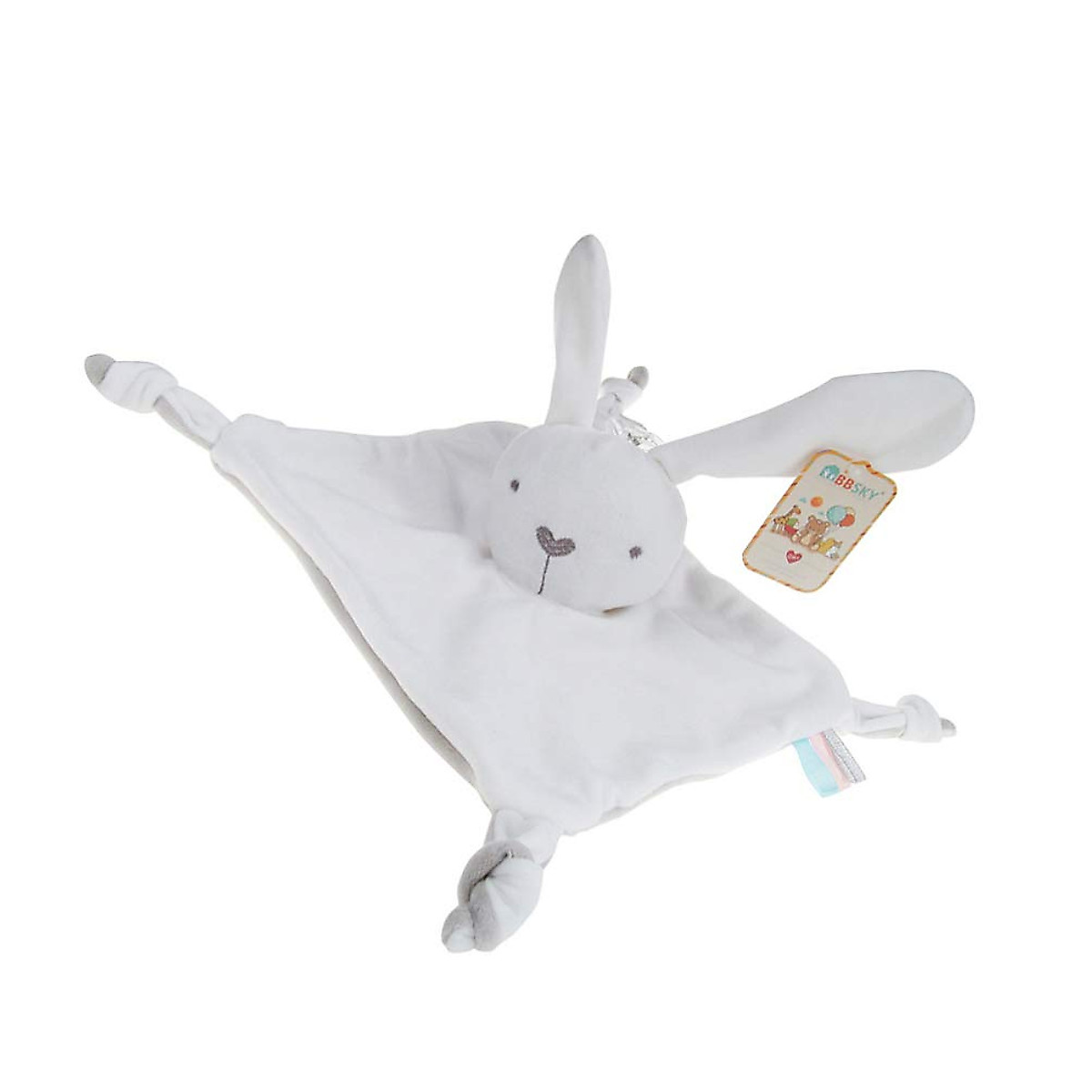 Baby Security Blanket Rabbit Elephant Security Blanket Animal Plush Stuffed Blanket for Nursery Baby Toddlers Newborn