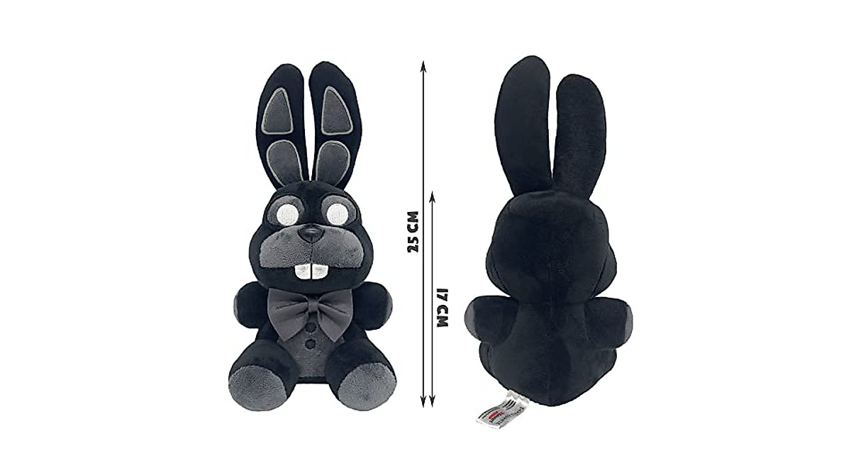Shadow Bonnie Plush Toy - 7-inch Fan-Made Collectible Gift