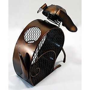 Bouncy Bobble Head Dog Wine Cork Holder