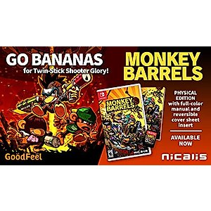 Monkey Barrels - Nintendo Switch