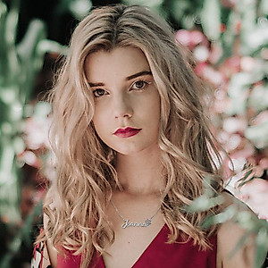 CLY Jewelry Camilla Name Necklace Personalized Silver Snowflake Pendant Custom Customized Ideal Gift for Women