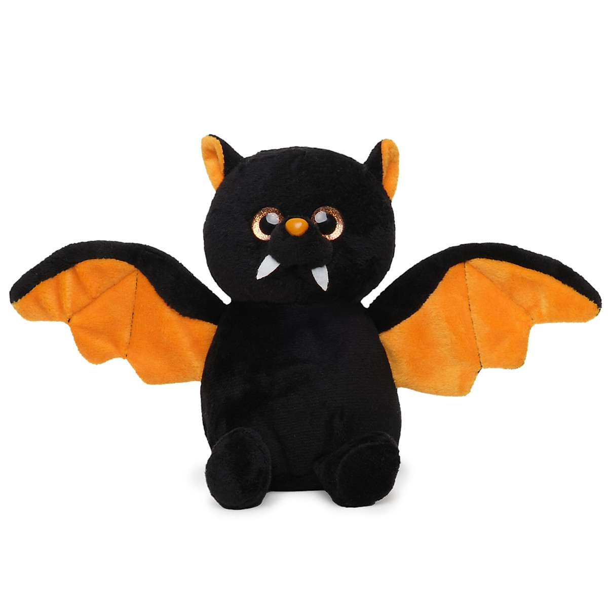 Bearington Collection Echo Halloween Plush, 7.5 Inch Bat Stuffed Animal