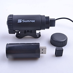 Sumree 2-Tire Pack LED Bike Wheel Lights with USB Rechargeable Battery Bike Lights 16 Modes 7 Colors Changing Over,Get Brighter and Visible from All Angles for Ultimate Safety …