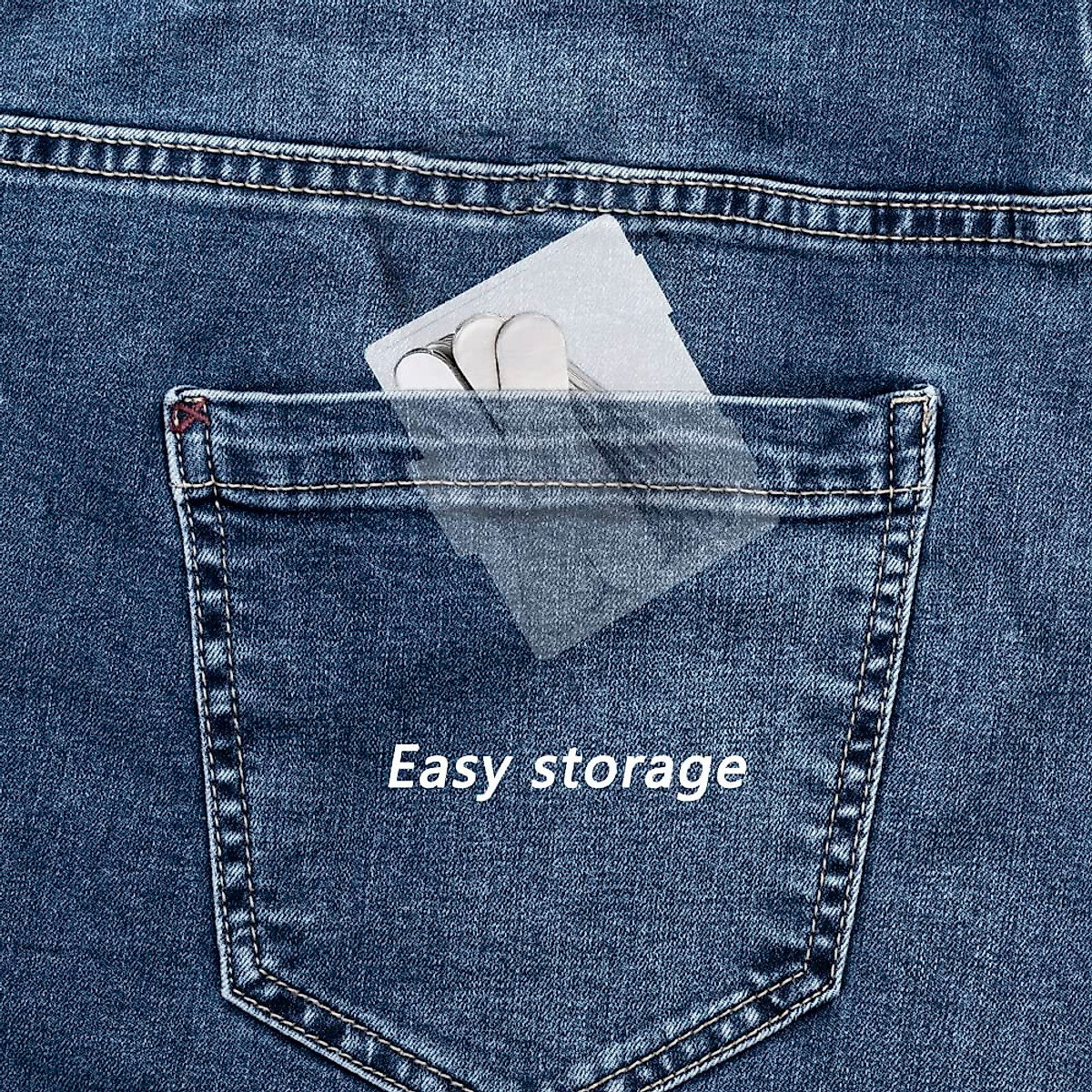 kcrygogo Golf Weighted Lead Tape Adhesive Lead Tape Strips Add Weight for Golf Club Tennis Racket Pickleball Paddle Adjust Weight (20pcs with Box)