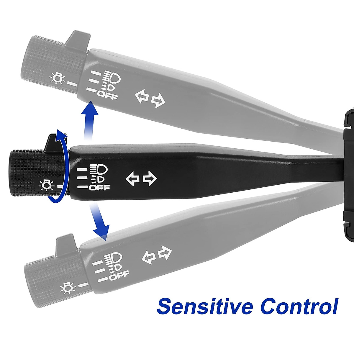 X AUTOHAUX Turn Signal Switch Headlamp Dimmer Multifunction Combination Switch for Nissan Pickup 1986-1991 1993 Replaces 25540D4500 25540-D4500
