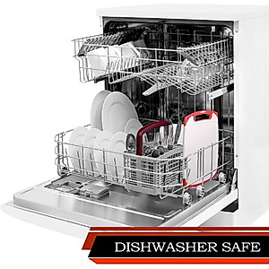 Cutting Boards for Kitchen, Plastic Chopping Board Set of 3 with Non-Slip Feet and Deep Drip Juice Groove, Easy Grip Handle, BPA Free, Non-porous, Dishwasher Safe