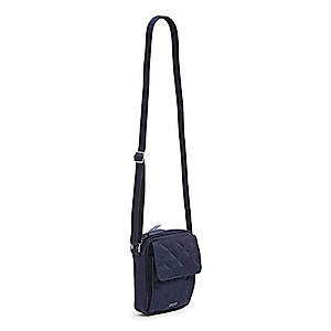 Vera Bradley Performance Twill Small Crossbody Purse, Classic Navy