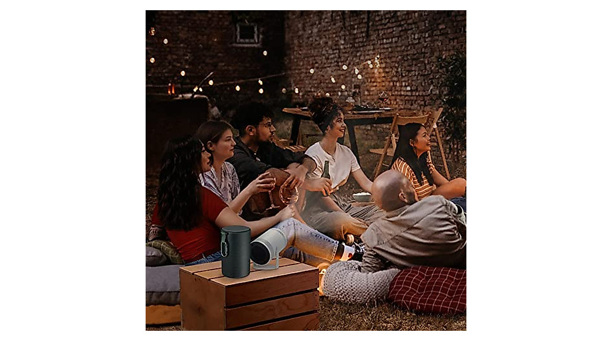 Samsung The Freestyle Portable Projector - 100-inch Smart TV & 360° Sound