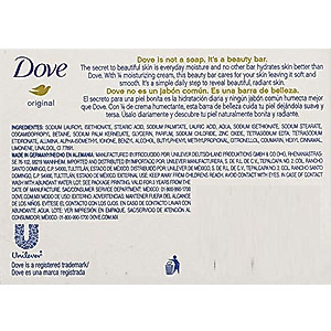 White Moisturizing Cream Beauty Bar Dove 3.75 oz (Pack of 3)