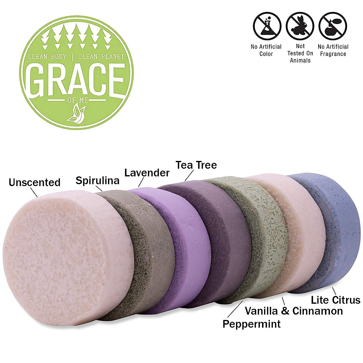Dermaharmony 2% Pyrithione Zinc Shampoo Bar with Shea Butter by Grace of Me (4 Oz) (Unscented)
