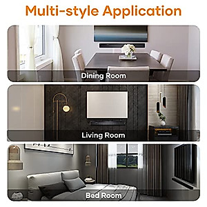 Soundbar Wall Mount for Bose WB-300 SoundTouch 300 Soundbar 500 Soundbar 600 Soundbar 700 Soundbar 900 Soundbar Mount, Sound Bar Mount for Bose Soundbar Mounting Bracket Under TV with Hardware Kit