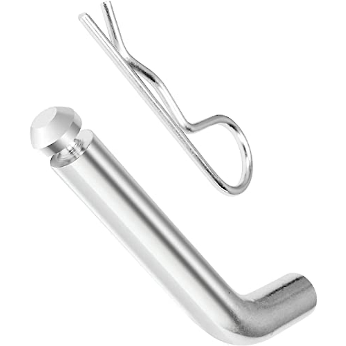 BIG RED ATRLY2101R Torin 5/8" Diameter Trailer Hitch Pin with Clip, Fits 2" Receiver