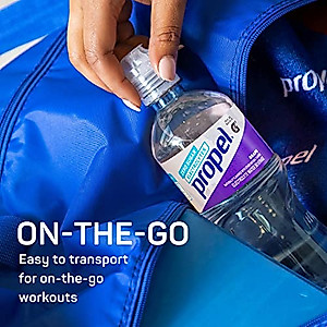 Propel, Black Cherry, Zero Calorie Water Beverage with Electrolytes & Vitamins C&E, 24 Fl Oz (Pack of 12)