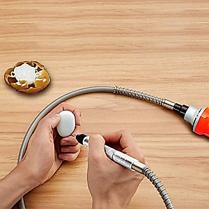 Utoolmart Flexible Shaft Rotary Tool, 39 inches Length, 0.16" Inner Inner Core Flex Shaft Cable, for Bench Grinder Drill Press