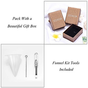 XSMZB Cremation Rings for Ashes Simple Square Band Ring Keepsake Arrow Band Finger Ring Holder Ashes for Pet Human Memorial Urn Ring for Men Women (Black,9)