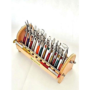 ArtLab Premium German Optical Plier Eyeglass Repair Tool Kit -14 Each Optician ! Optical Pliers,Eyeglasses Tool Set- with 12 Optician’s Pliers and 2 Screwdrivers with Stand