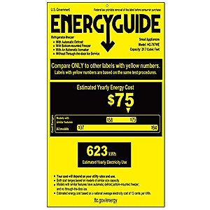 Smad Propane Refrigerator with Freezer 6.1 cu.ft, 2 Way RV Refrigerator for Offgrid, Cabin, Boat, RV, Camper Gas Fridge, White