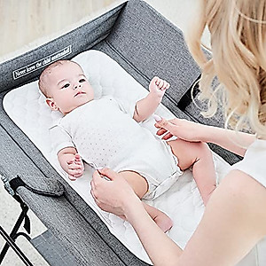 BlueSnail Bamboo Quilted Thicker Waterproof Changing Pad Liners, 3 Count (Snow White)