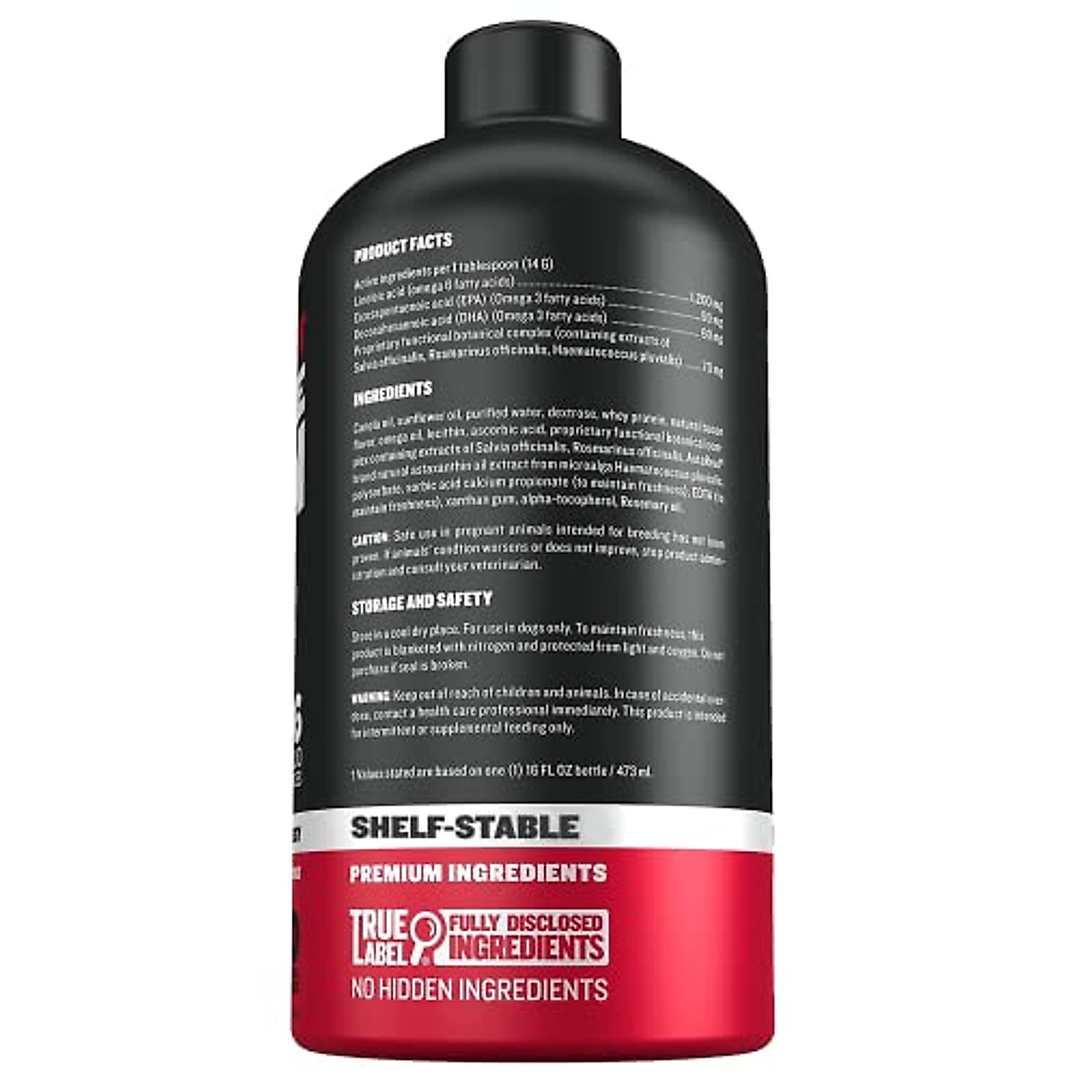 Bully Max 3-IN-1 Liquid Muscle Building Supplement For Dogs. For all breeds & ages. Clinically tested. #1-rated since 2008