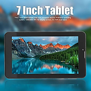 Kids Tablet, 3500mAh Battery for Reading Octacore Toddler Tablet with Stylish Design (US Plug)