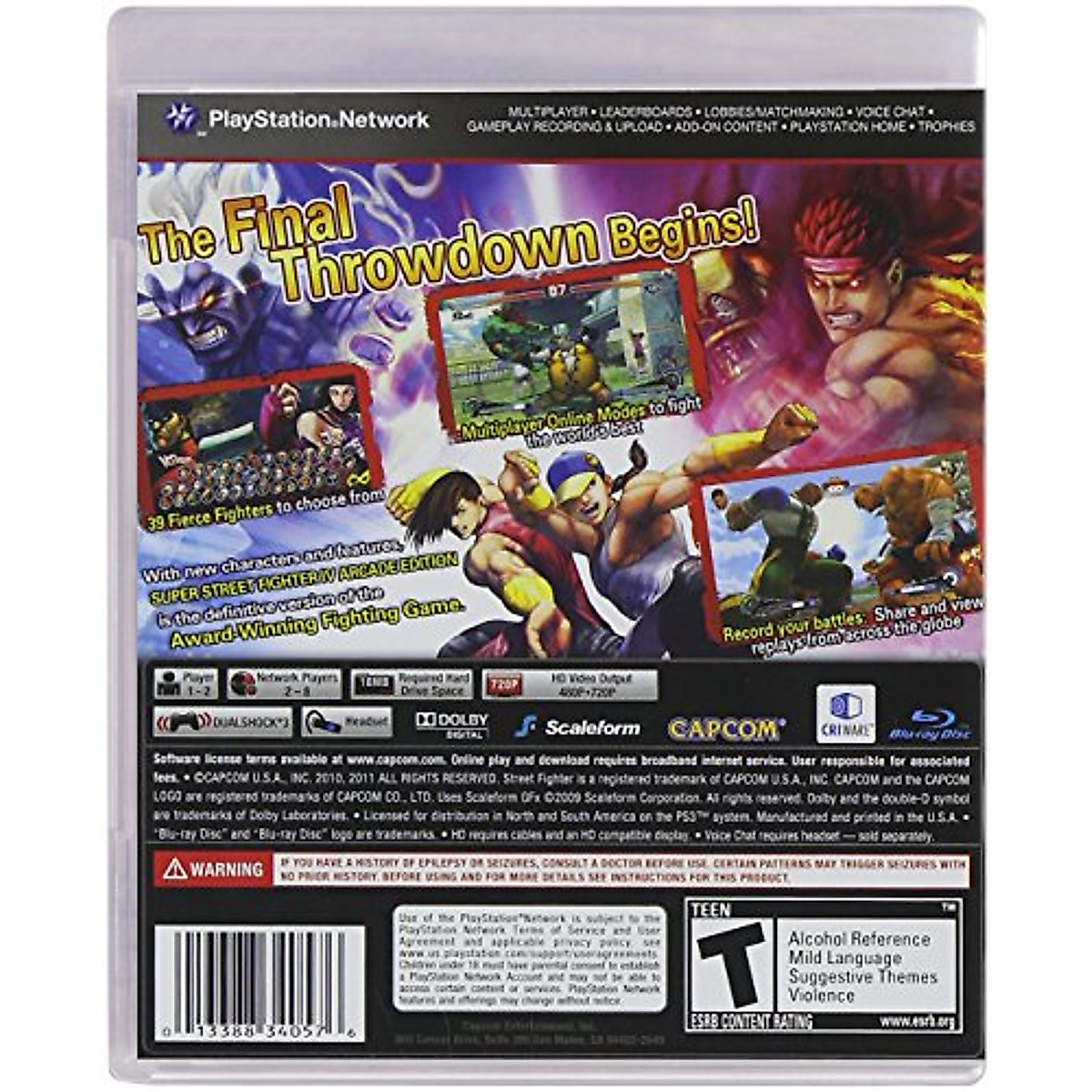 Super Street Fighter IV: Arcade Edition - Playstation 3