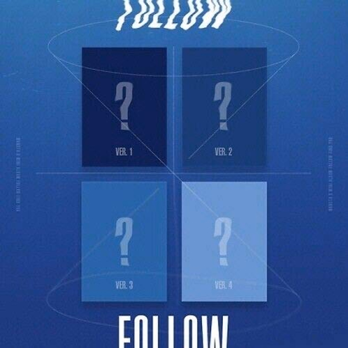 Monsta X 'Follow-Find You' 7th Mini Album Random Ver CD+1p Mini Poster On+72p PhotoBook+1p PhotoCard+32p Lyrics Book+1p PhotoStand+Tracking Kpop Sealed