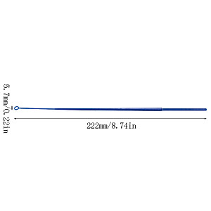 E-outstanding 20-Pack 10ul Sampling Rod Disposable Inoculating Loop Individually Aseptic Package, Diameter 3.6mm Lab Supplies