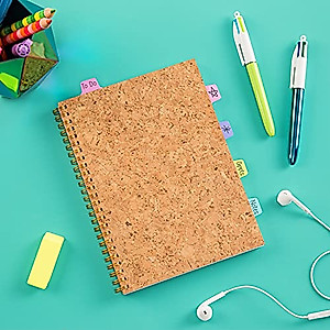 Avery Mini Ultra Tabs, 1" x 1.5", 2-Side Writable, Pastel Purple/Blue/Pink, 40 Repositionable Tabs (74761)