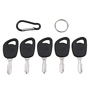 Solarhome 5PCS GY20680 Ignition Keys Equipment Key for John Deere Tractor Stens 430-694 Toro 112-0312 MTD 925-1745 AYP 140403 Toro 112-1615 Kohler 48 340 01-S Sears 140403 Murray 327350MA