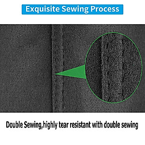 ADORMA 12 Packs 3 Gallon Grow Bags, Heavy Duty 300G Thickened Nonwoven Fabric Plant Pots with Handles