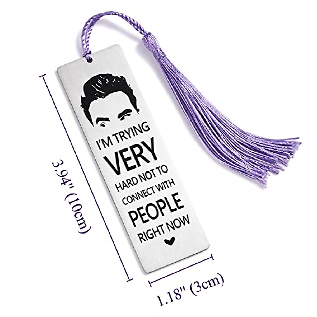 Ew David Rose Gift Bookmark SC Gifts TV Show Merchandise Bookmarks for Book Lovers