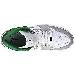 Jordan Mens Air 1 MID SE DC7294 103 Grey/Pine Green/White - Size 9.5