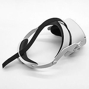 HUAYUWA Virtual Reality Relieve Pressure Head Strap with Headphones Headset Fit for Oculus Quest 2 VR Glasses Accessories