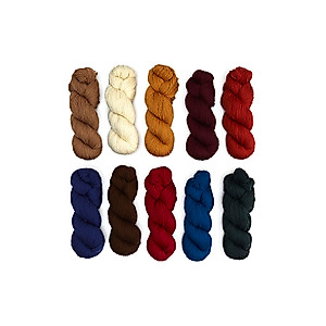 Meriwash - 100% Superwash Merino Wool Yarn 100 Grams Hank DK Weight - Sourced Directly from Peru - Heavenly Soft and Perfect for Knitting and Crocheting (Petrol Blue)